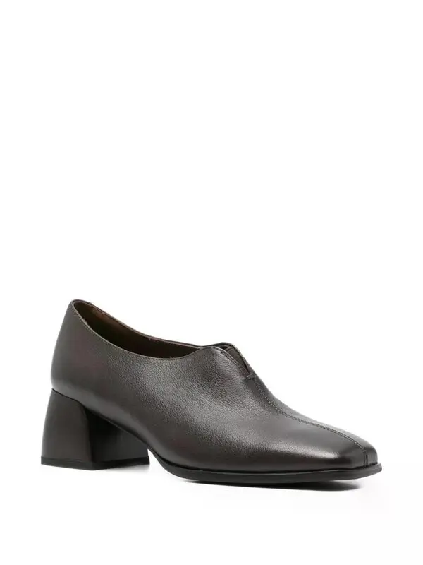 LINDA BAUMANN Square-toe Block-heel Pumps