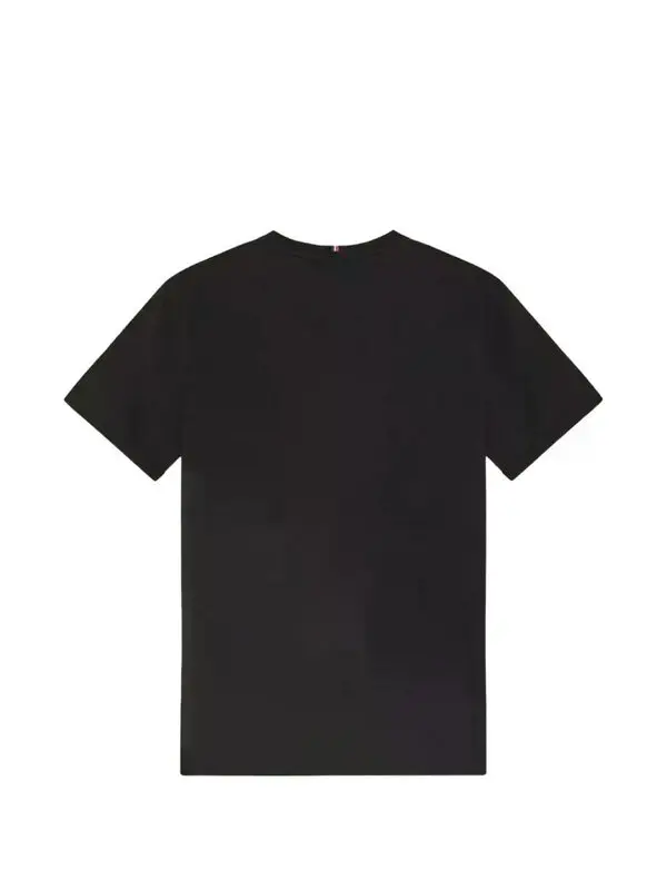LES DEUX Norregaard Logo-embroidered Cotton T-shirt - Black