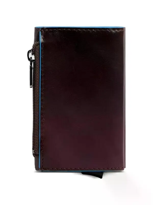 PIQUADRO Pop-up Zipped Wallet - Brown