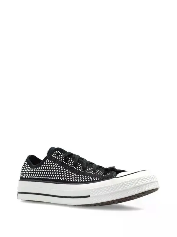 CONVERSE Chuck 70 Crystal-embellished Sneakers - Black