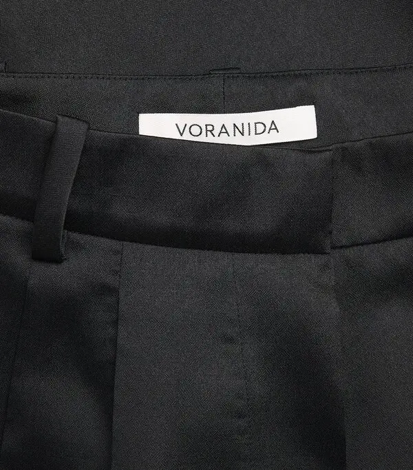 VORANIDA Pleated Wide-leg Trousers