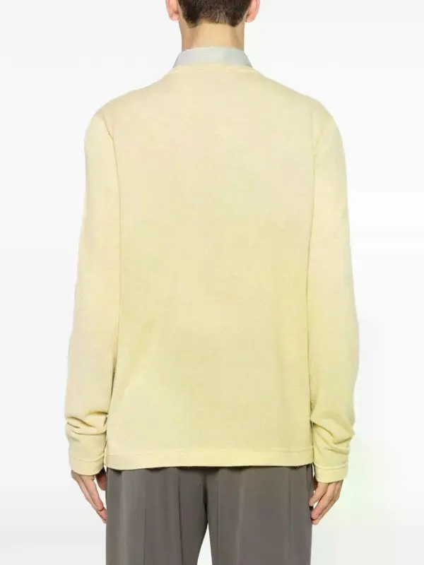THE ROW Pale Cashmere Sweater - Yellow