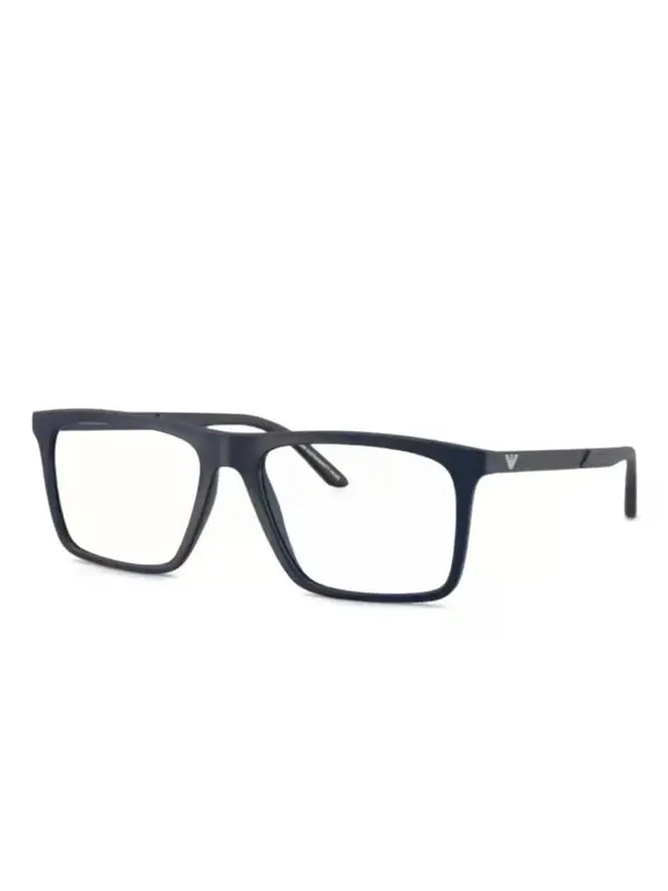 Emporio Armani Square-frame Glasses - Blue