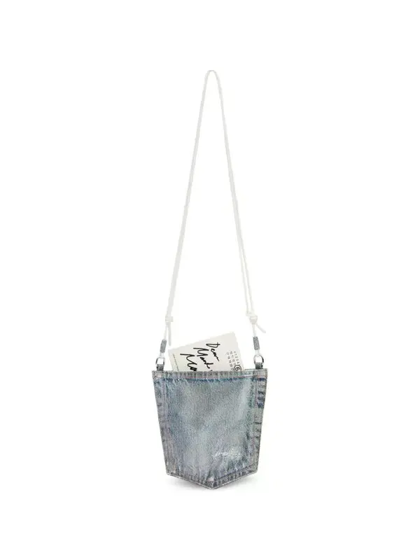 MAISON MARGIELA Pocket Cross Body Bag - Blue