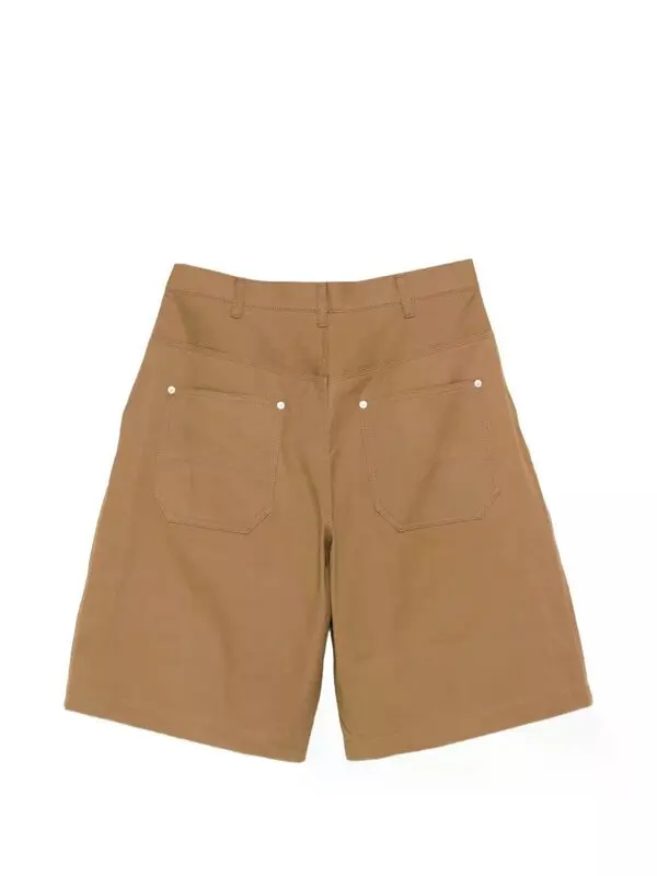 Comme Des Garçons Pleated Front Shorts