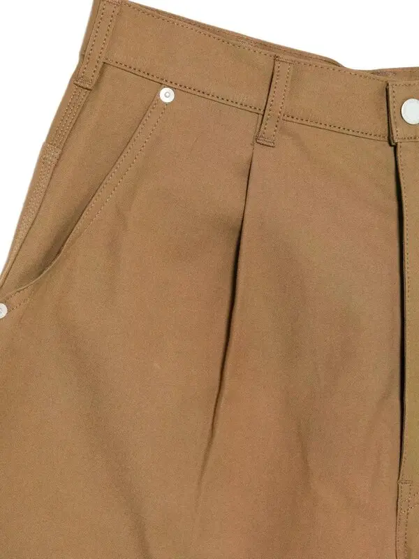 Comme Des Garçons Pleated Front Shorts