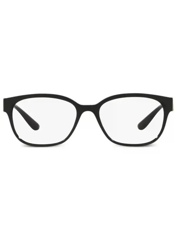 Dolce & Gabbana Logo-plaque Glasses - Black