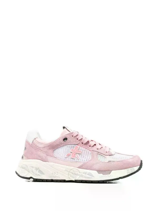 Premiata Mased Panelled Sneakers - Pink