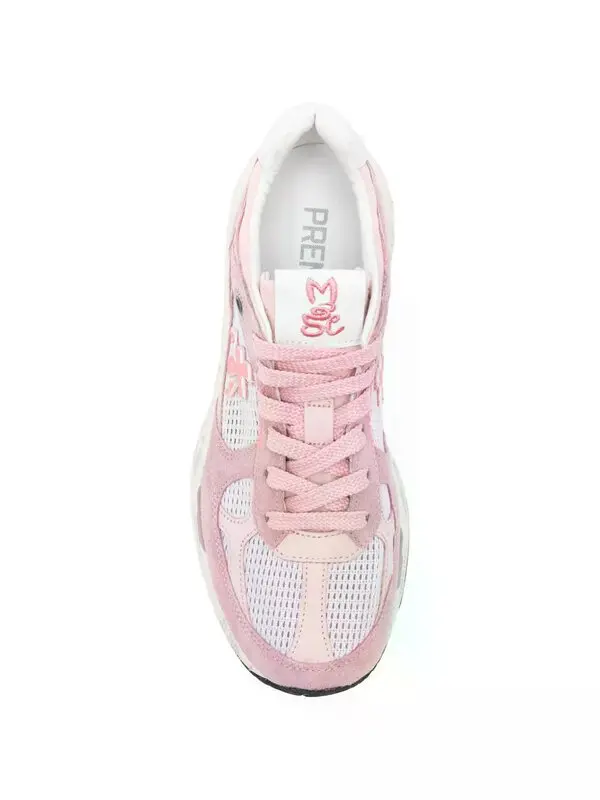 Premiata Mased Panelled Sneakers - Pink