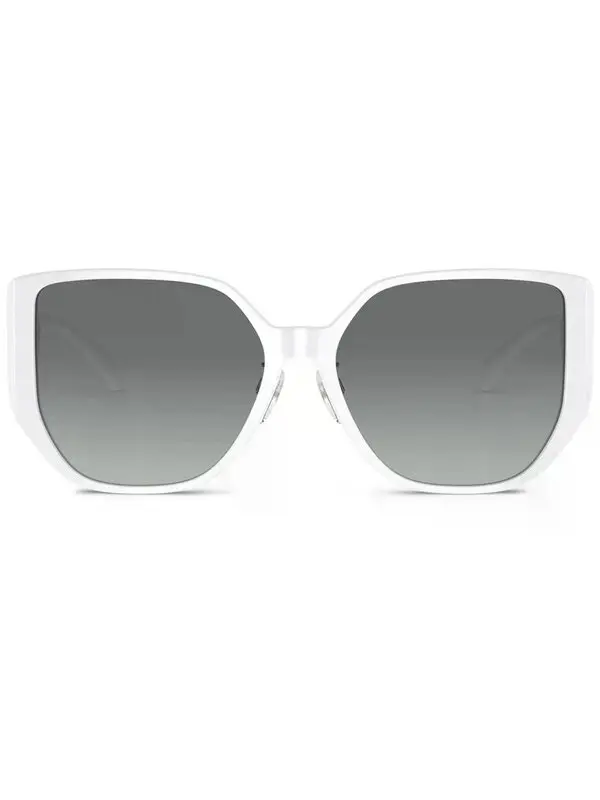 Versace Geometric-frame Sunglasses - White