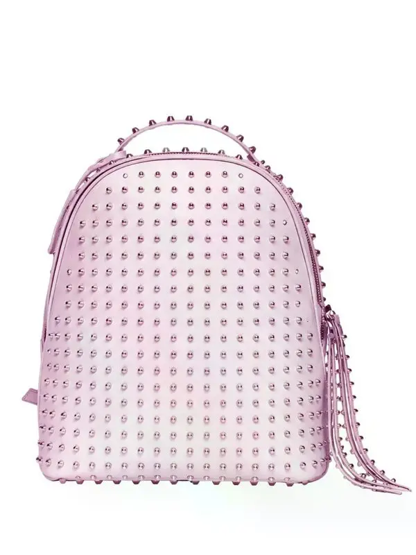 John Richmond Stud-embellished Backpack - Pink