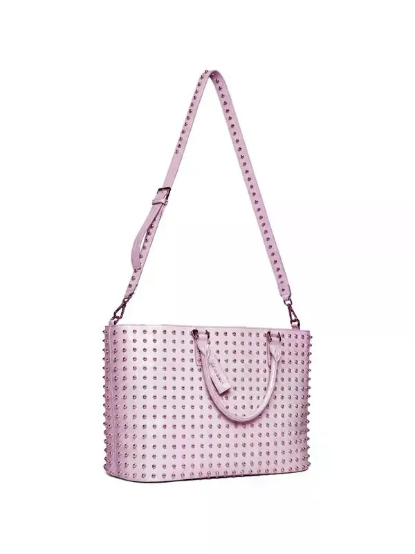 John Richmond Stud-embellished Tote Bag - Pink