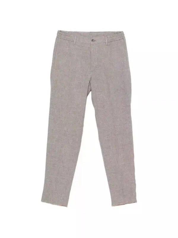 Tagliatore Elasticated-waistband Trousers - Grey