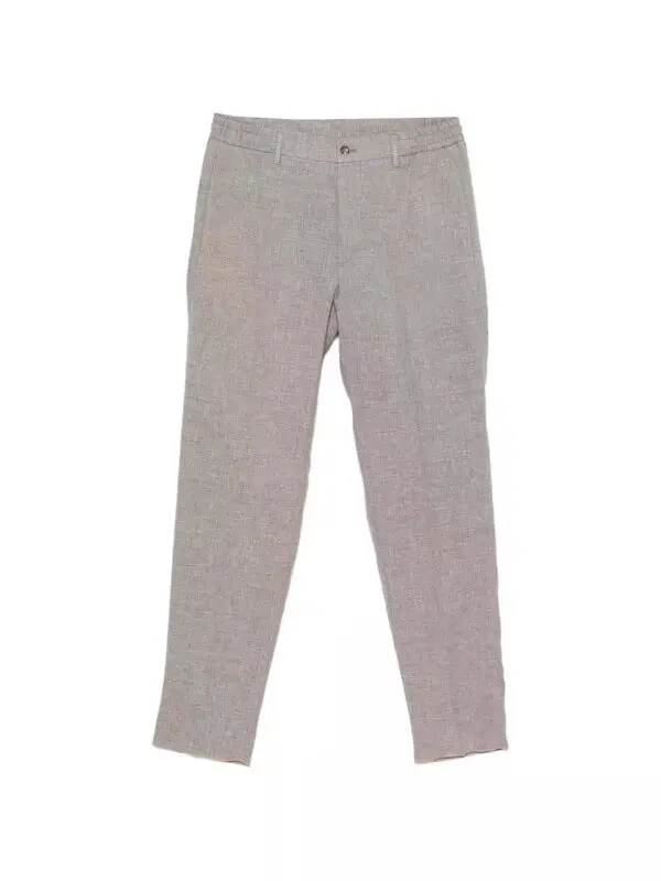 Tagliatore Elasticated-waistband Trousers - Grey