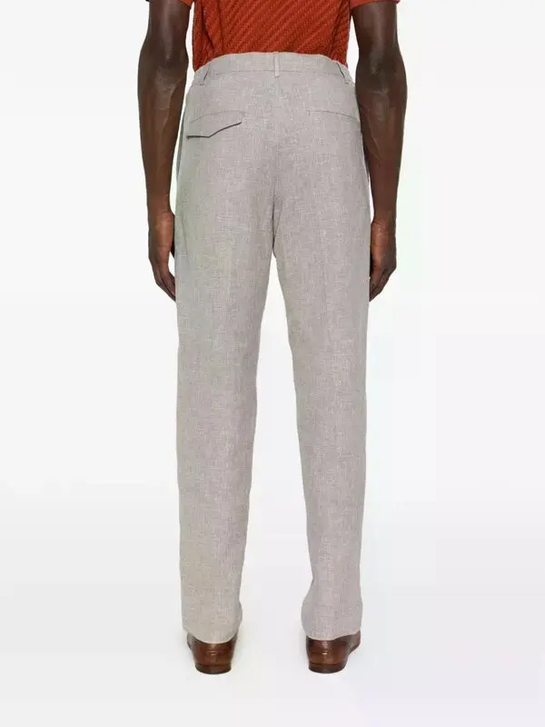 Tagliatore Elasticated-waistband Trousers - Grey