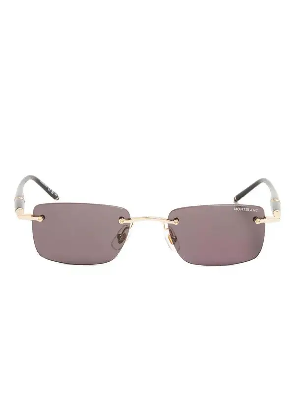 Montblanc Rimless Sunglasses - Black