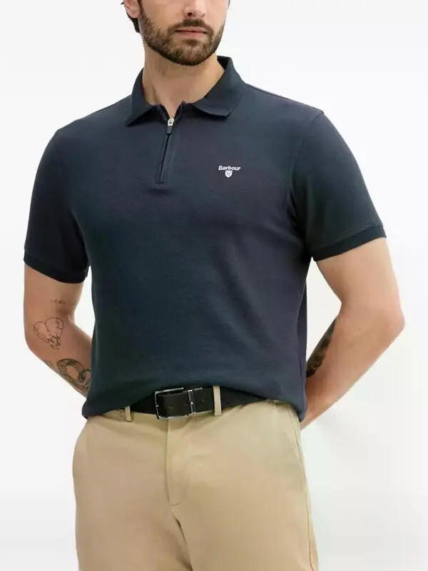 Barbour Half-zip Polo Shirt