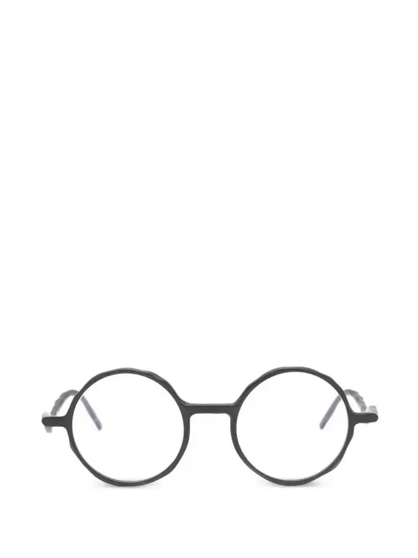 KUBORAUM Round Frame Glasses - Black
