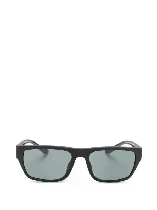 Emporio Armani Rectangle Frame Sunglasses - Black