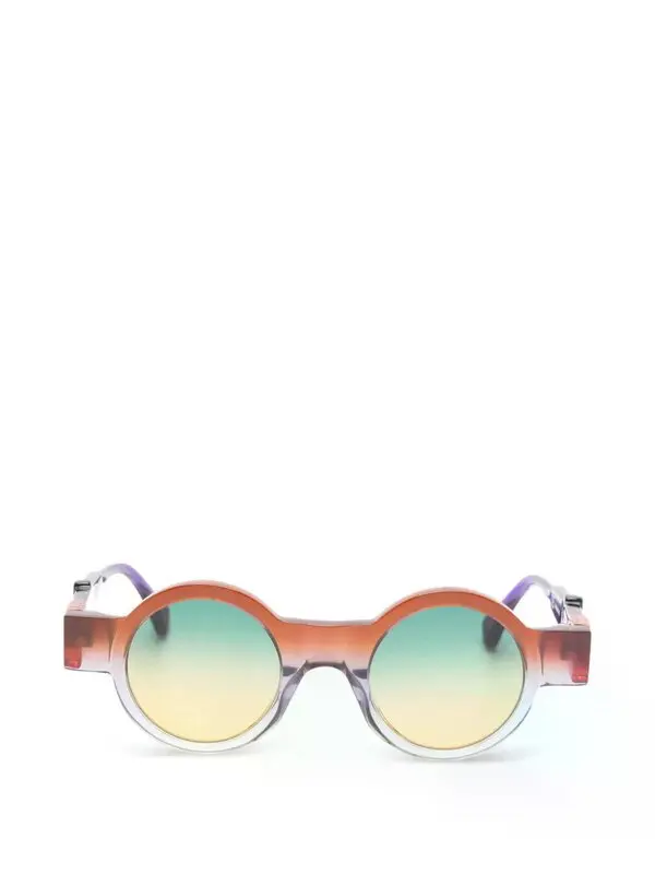 KUBORAUM Round Frame Sunglasses - Orange