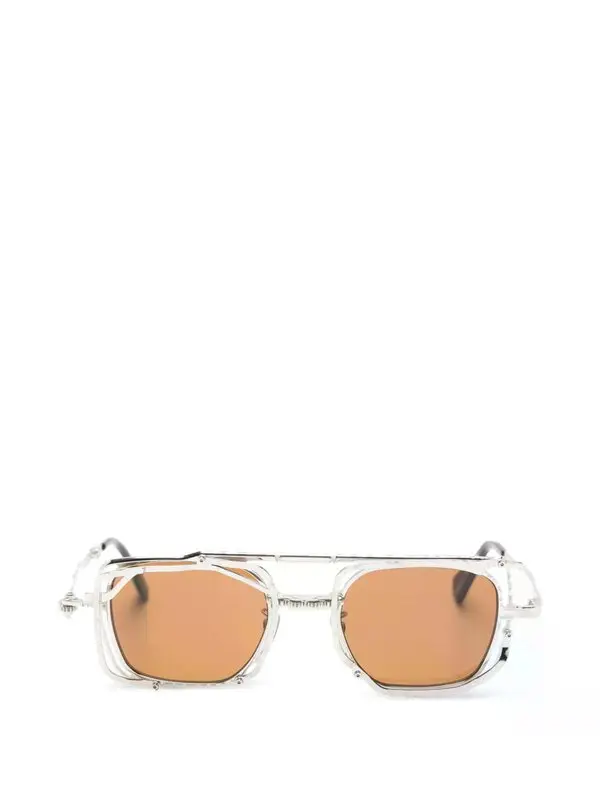 KUBORAUM Z51 Square-frame Sunglasses - Silver