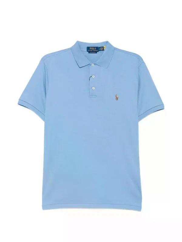 Polo Ralph Lauren Logo-embroidered Polo Shirt - Blue