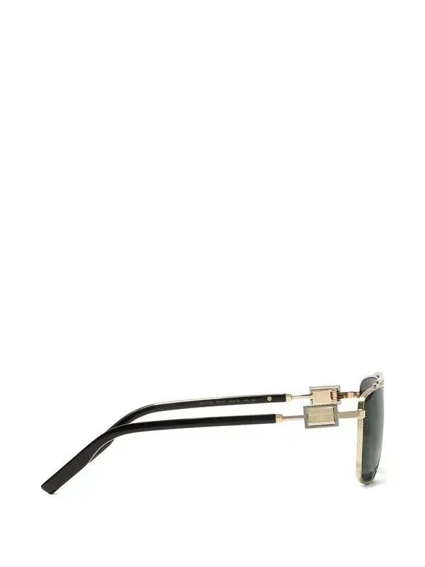 Dolce & Gabbana Metal Plaque Sunglasses - Gold