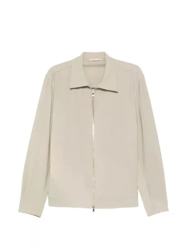 BRIGLIA 1949 Zip-up Collared Jacket