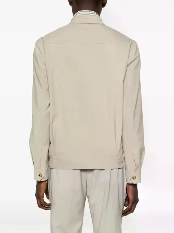BRIGLIA 1949 Zip-up Collared Jacket