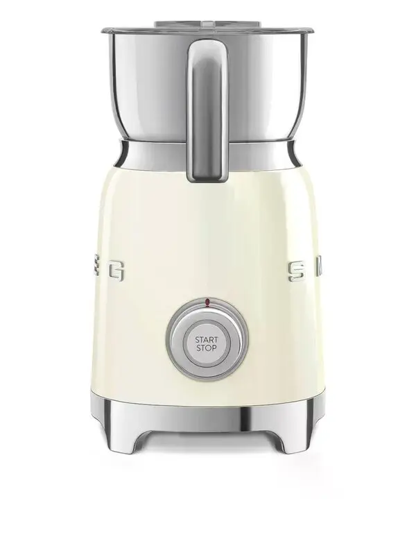 SMEG Logo-lettering Electric Milk Frother - Neutrals