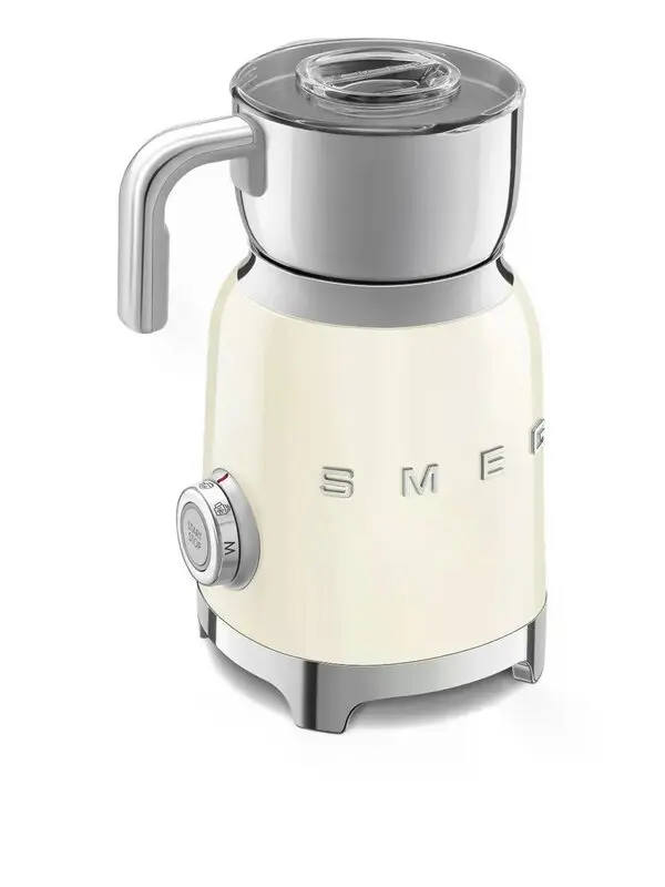 SMEG Logo-lettering Electric Milk Frother - Neutrals