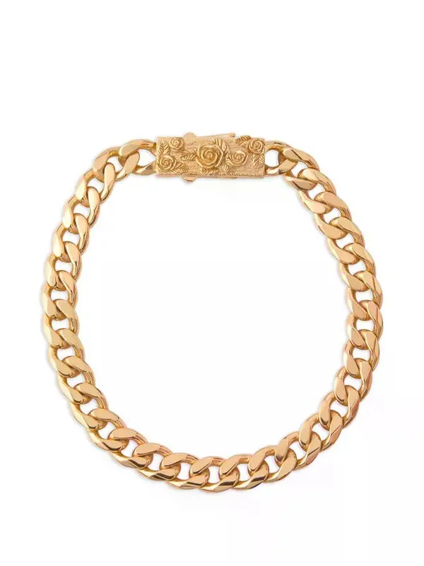 Emanuele Bicocchi Rose-box Clasp Bracelet - Gold