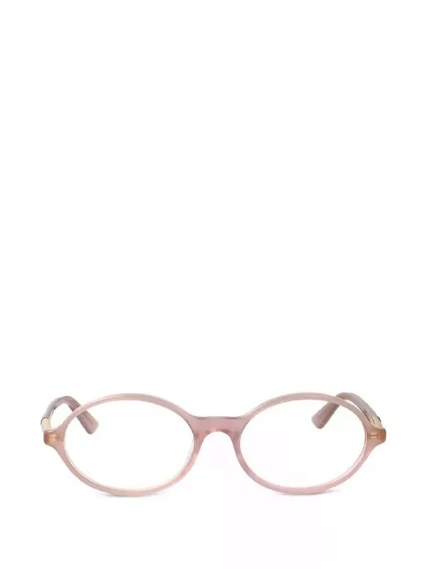 Chloé Round Frame Eyeglasses - Pink