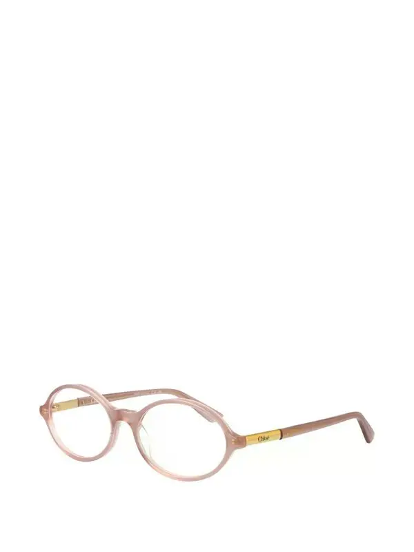 Chloé Round Frame Eyeglasses - Pink