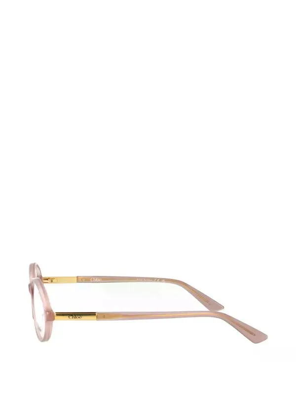 Chloé Round Frame Eyeglasses - Pink