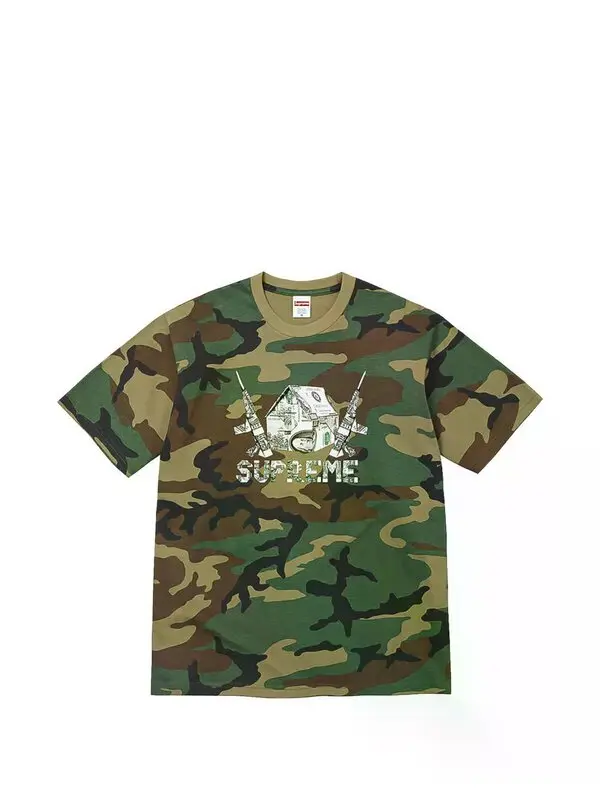 Supreme Logo-print T-shirt - Green