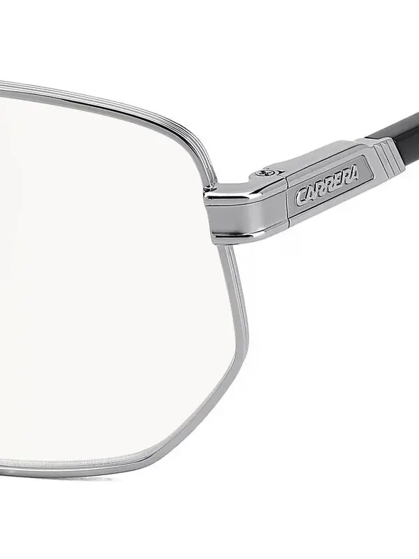Carrera Eyewear Geometric Double-bridge Glasses - Silver