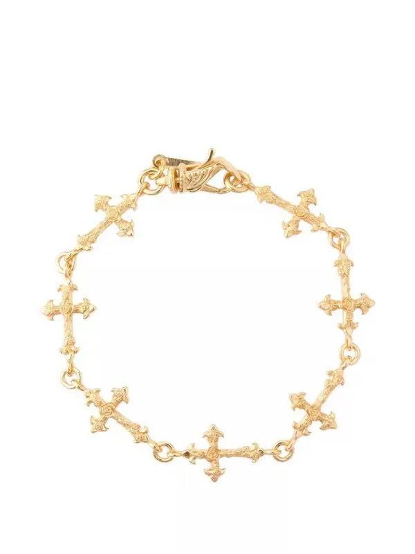 Emanuele Bicocchi Rose Multi-cross Bracelet - Gold