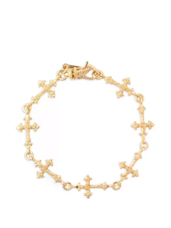 Emanuele Bicocchi Rose Multi-cross Bracelet - Gold