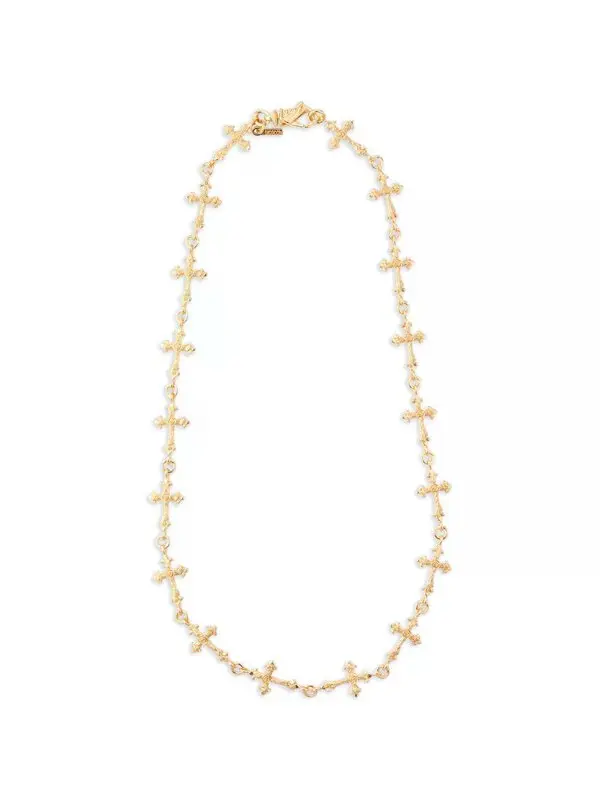 Emanuele Bicocchi Multi-cross Necklace - Gold