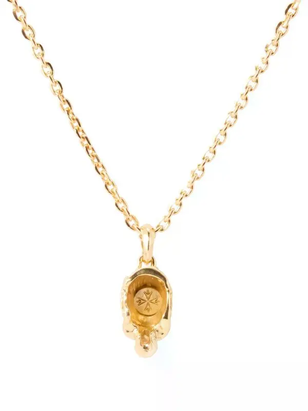 Emanuele Bicocchi Skull Necklace - Gold
