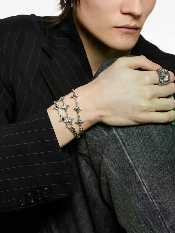 Emanuele Bicocchi Stella Ventis Chain Bracelet - Silver