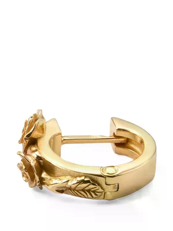 Emanuele Bicocchi Rose Hoop Single Earring - Gold
