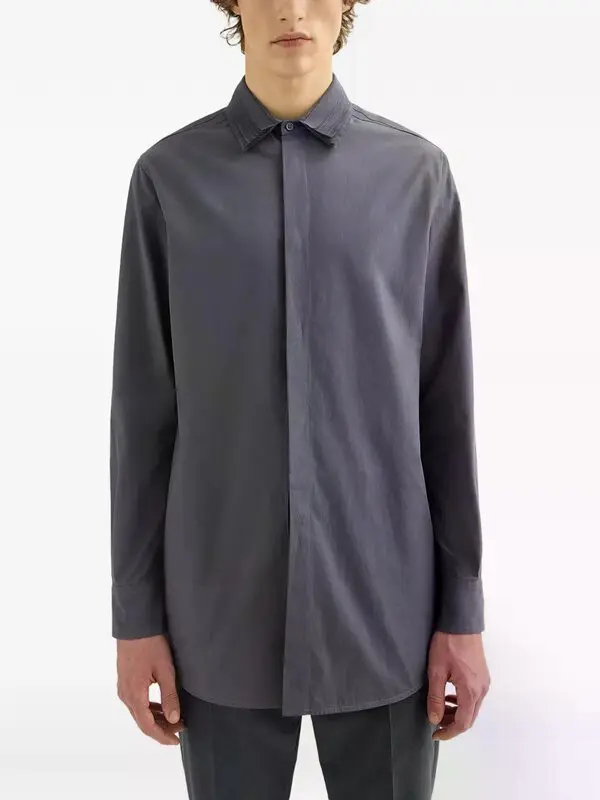 JIL SANDER Cotton Long-sleeve Shirt