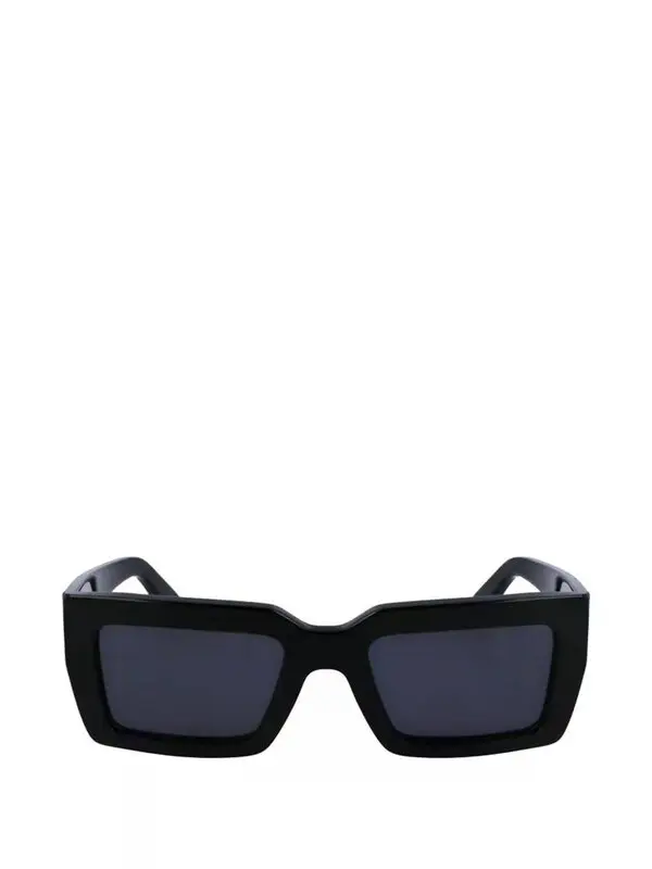 FERRAGAMO Rectangle-frame Sunglasses - Black