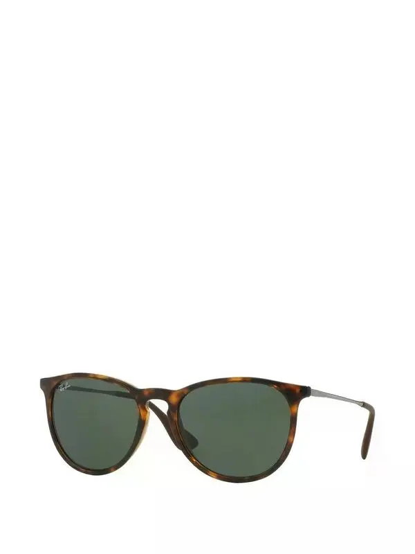 Ray-ban Erika Round-frame Sunglasses - Brown