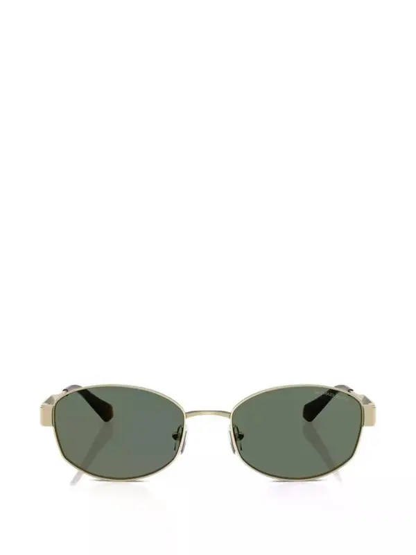 Michael Kors Monte Carlo Geometric-frame Sunglasses - Gold