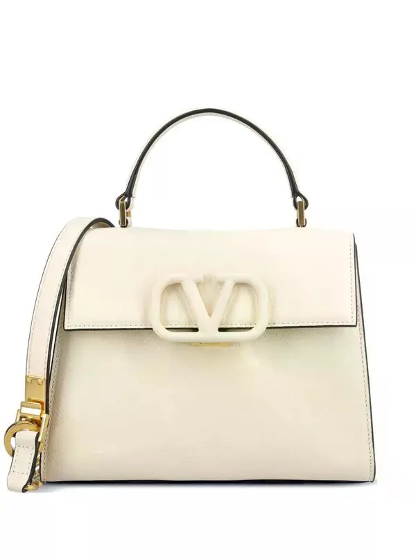 Valentino Garavani Vlogo Signature Tote Bag - White