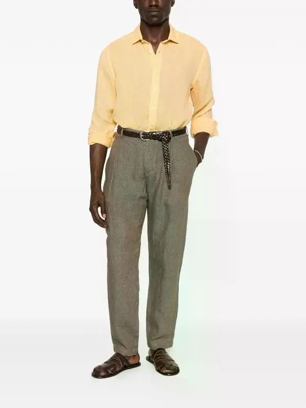 ORIGINAL VINTAGE Pleated Linen Trousers