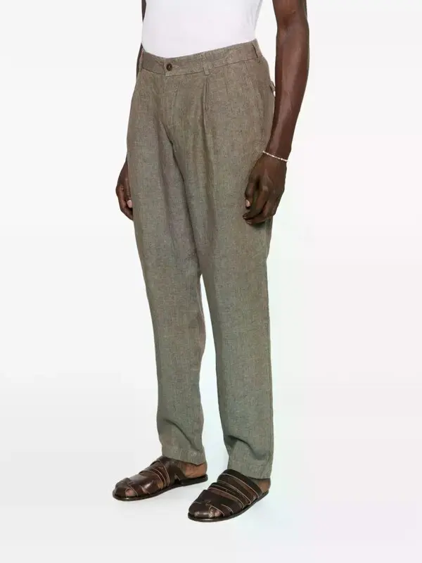ORIGINAL VINTAGE Pleated Linen Trousers